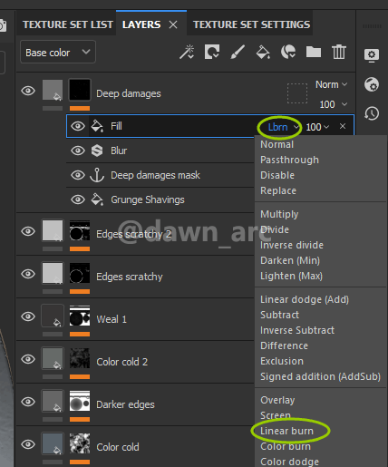[SubstancePainter]Material Example 03 - Armor Metal